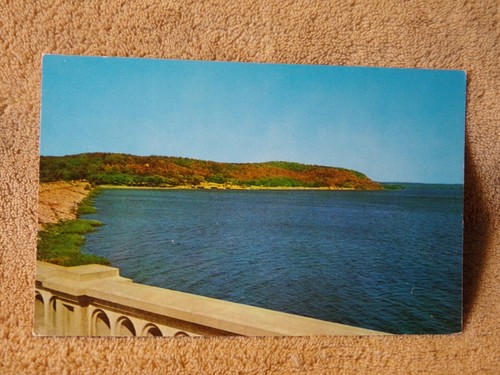 Vintage Postcard Lower Spavinaw Dam And Lake, Tulsa, Oklahoma | eBay