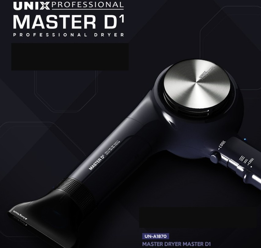 UNIX Professional 3D Air Spin Hair Dryer UN B1870 For Hair Salon Fast ...