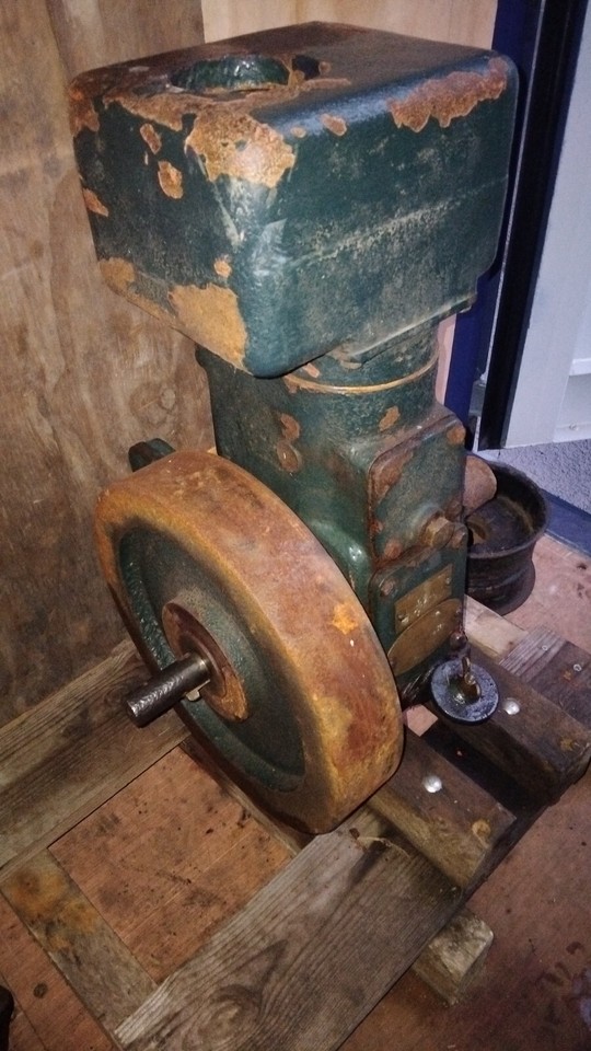 RUSTON HORNSBY PT PETROL STATIONARY ENGINE BARN FIND PROJECT | eBay