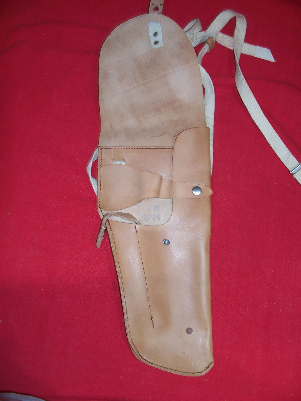 East German PM-63 Shoulder Holster RAK SMG Leather Pistol Sub Gun 9mm ...