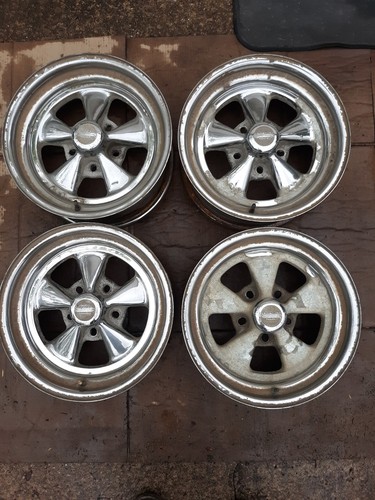 American Racing Cragar SS-style Wheels 15x7 Uni-lug 1985 Set Rat Rod | eBay