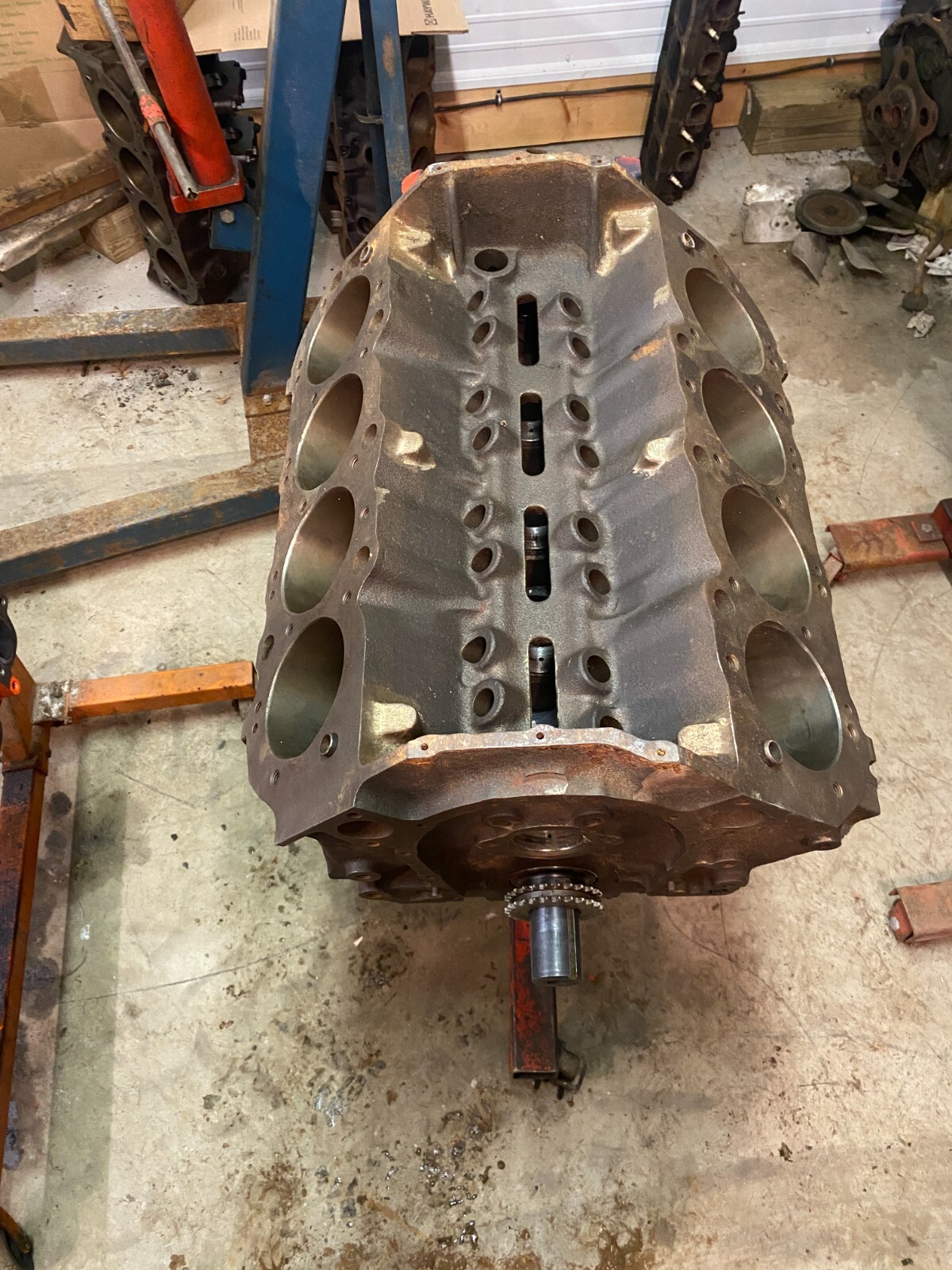 New Old Stock LS7 crate motor, never run 1974 LS7 block and crank ...