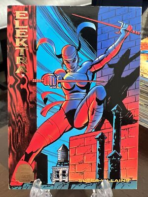 1994 Marvel Universe: Series 5 (Fleer) ELEKTRA "Base Trading Card" #189 ...
