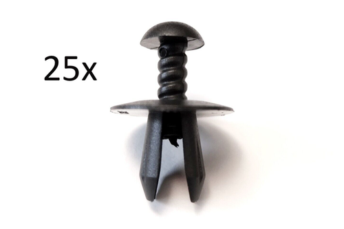 25x Mercedes-Benz Smart BMW Volvo Screw Rivet Clip, A1239900592 ...