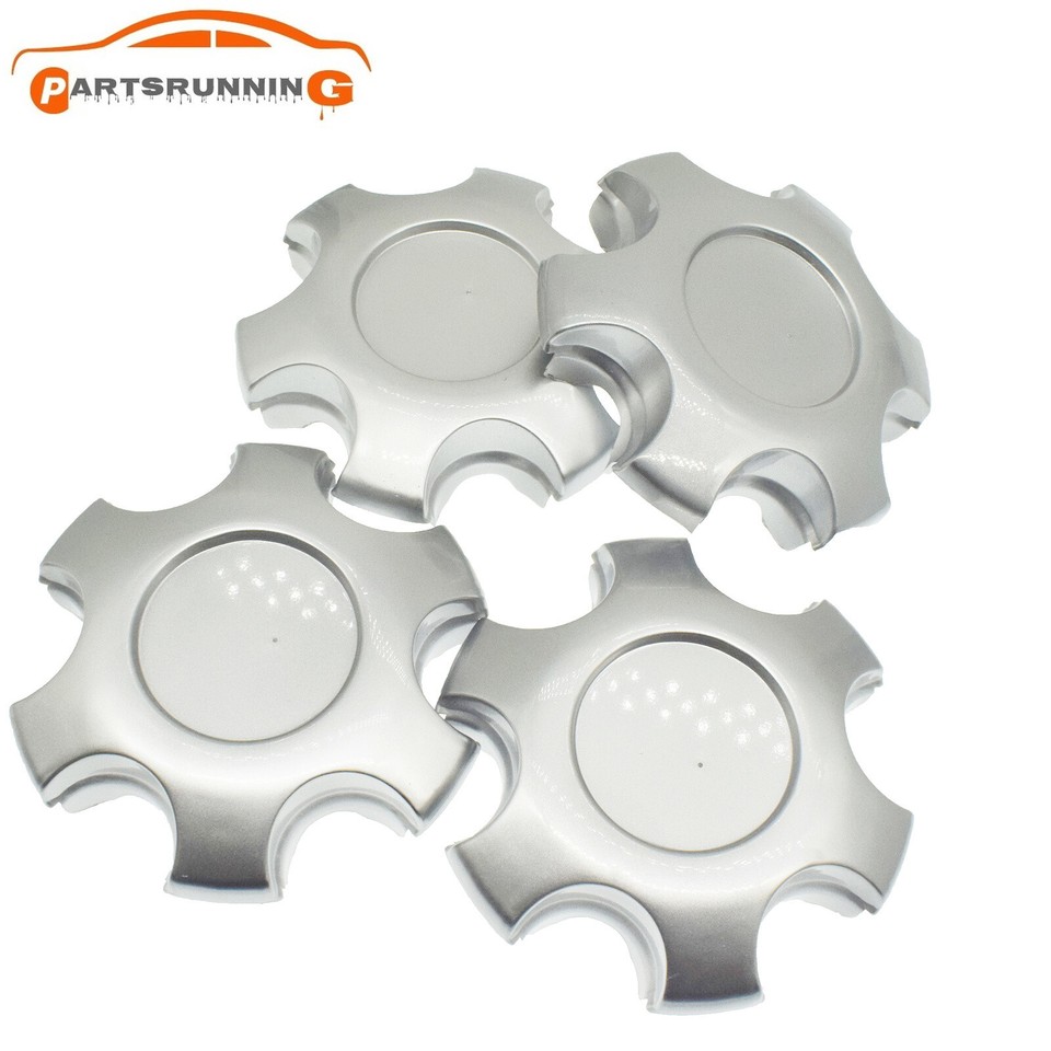 4PCS Wheel Hub Center Caps Set Silver For 2005 - 2015 Toyota Tacoma ...