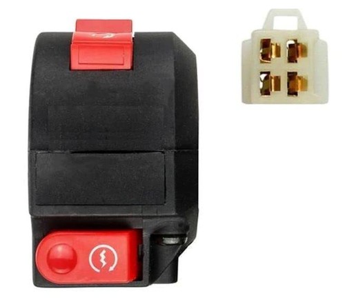 MRS Left Kill Start Stop Switch with 4 Wires Connector for TAOTAO 110cc ...