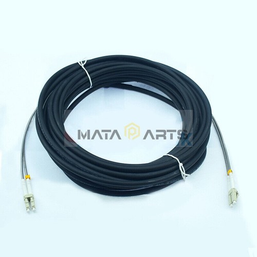 120M Outdoor Field Fiber Patch Cord LC to LC MM MultiMode Duplex Cable ...