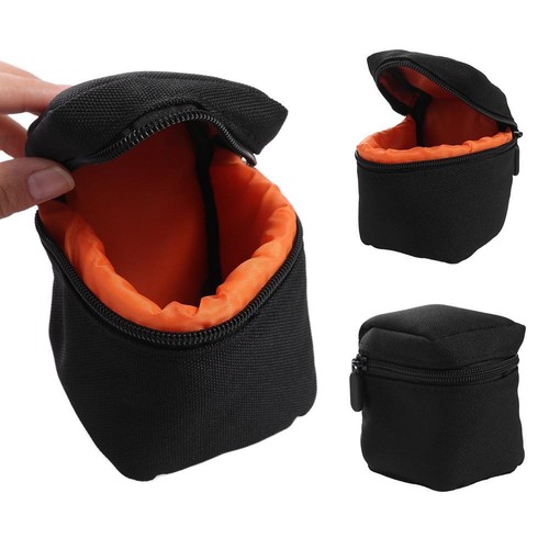 Protector Camera Lens Bag Lens Holder Case Camera Lens Pouch Protective ...