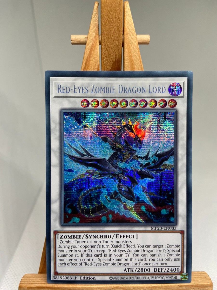 Yu Gi Oh Red Eyes Zombie Dragon YU GI OH! Red Eyes Zombie Dragon Lord