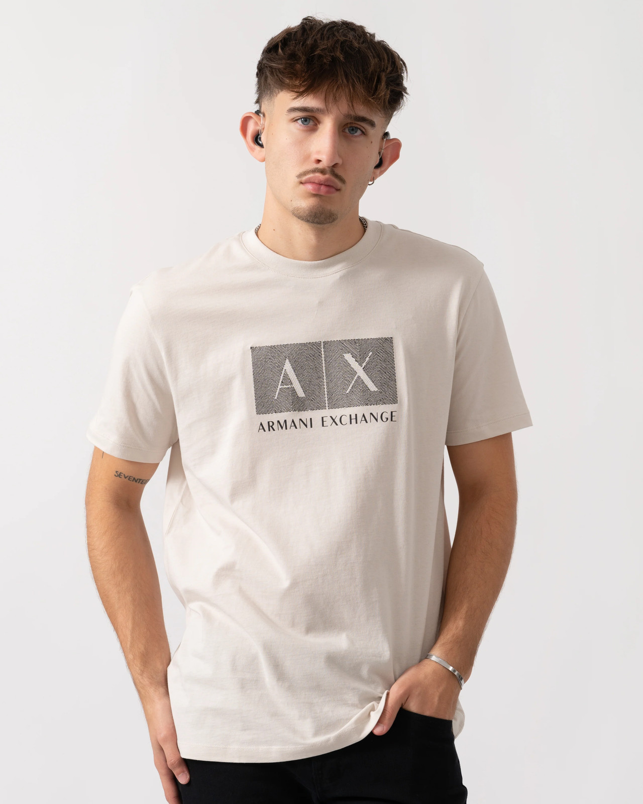 Armani Exchange Mens T-Shirt XM001463-AF10356 - Wind Chime U1013 | eBay UK