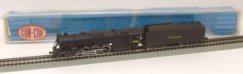 Rivarossi/Con-Cor N scale Clinchfield 2-8-4 Berkshire steam engine ...