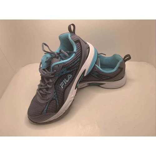 FILA Womens WINDSHIFT 15 Running Shoes Gray Teal sz 11 Gym exercise | eBay