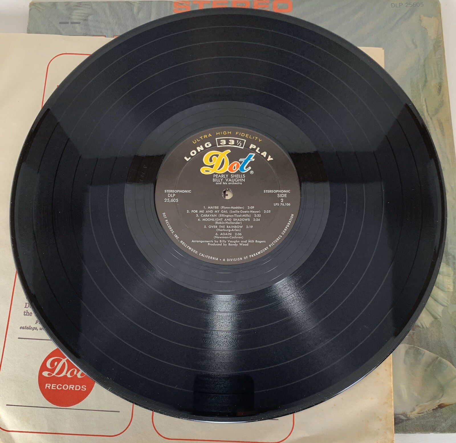 Billy Vaughn - Pearly Shells LP Vinyl Record Album | eBay