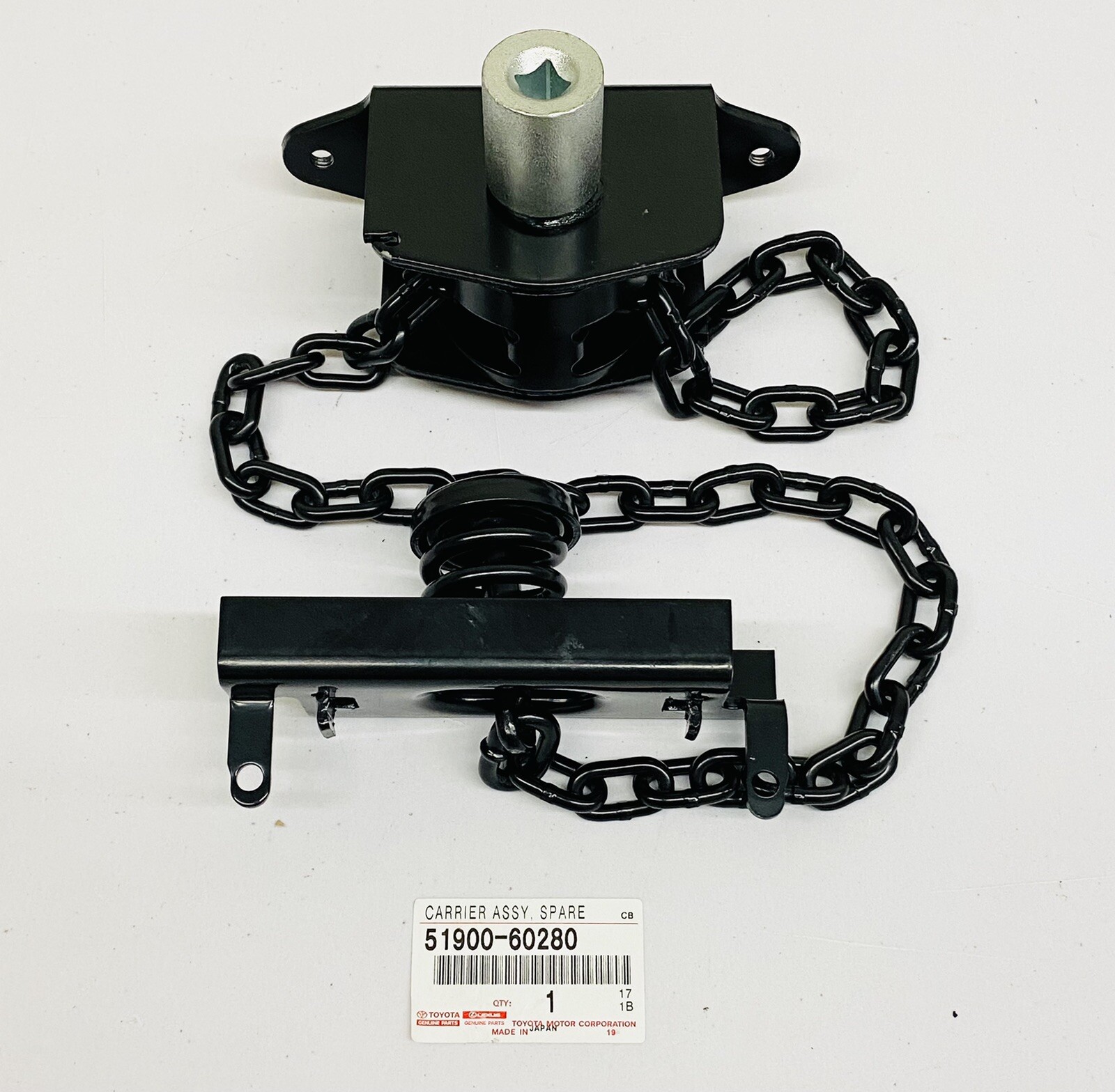 NEW GENUINE TOYOTA 03-09 4RUNNER LEXUS GX470 SPARE WHEEL CARRIER 51900 ...