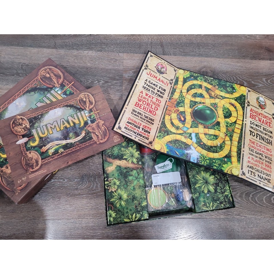 Jumanji Board Game 2022 Spin Master Brand open box | eBay