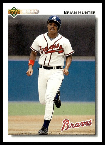 1992 Upper Deck #366 Brian Hunter Atlanta Braves | eBay