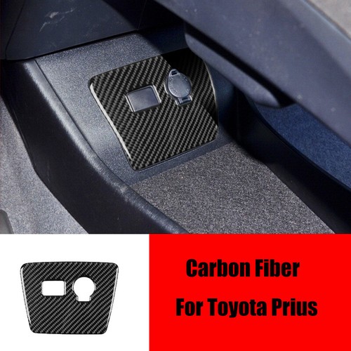Carbon Fiber Car Power Output Button Panel Trim Sticker For Toyota ...
