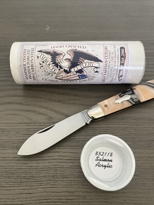 GEC #85 Bullet End Jack Salmon Acrylic 852118 Great Eastern Cutlery | eBay