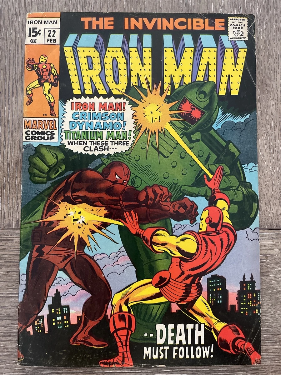 Iron Man Titanium Man Comic