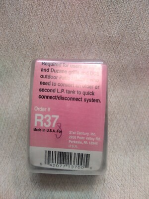 21st Century Gas Mate II Female Adapter Order Number R37 | eBay