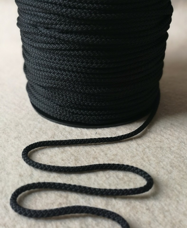 5mm Cord Drawstring Rope Polypropylene Strong String Craft Lacing ...