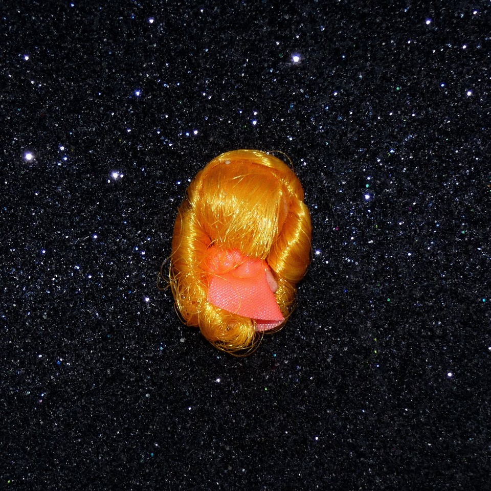 Vintage MATTEL flower jewelry Liddle Kiddle HEART RING DOLL gretal NICE ...