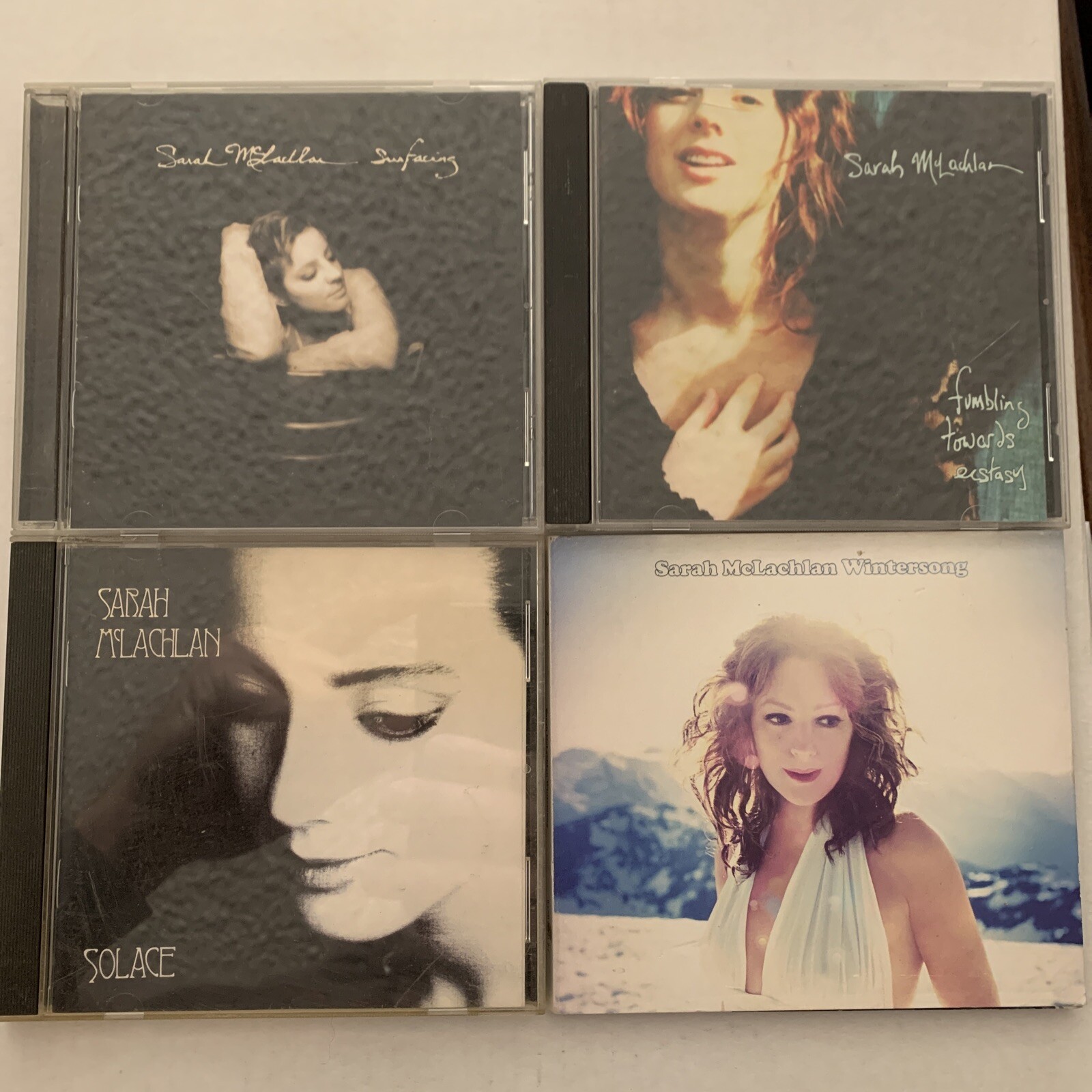 4 CD lot - Sarah McLachlan Surfacing, Solace, Fumbling Toward Ecstacy ...