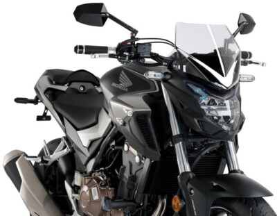 Puig - Windscreen New Generation Sport Clear 2016-23 Honda CB500F ...
