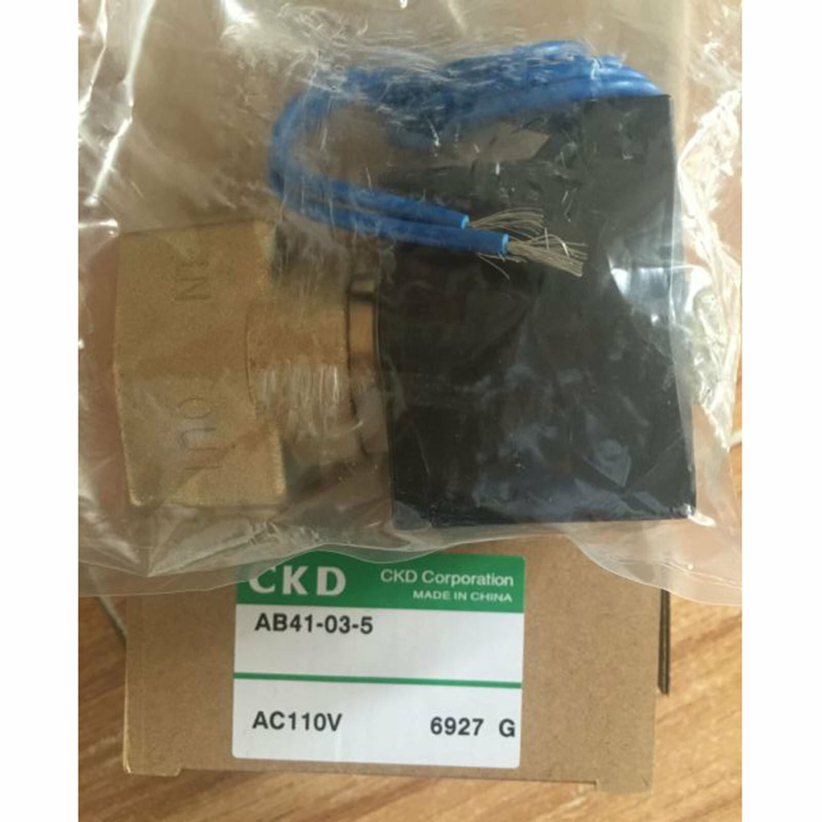 For CKD AB41-03-5-AC110V AB41-03-5 AC110V New Solenoid Valve Free ...