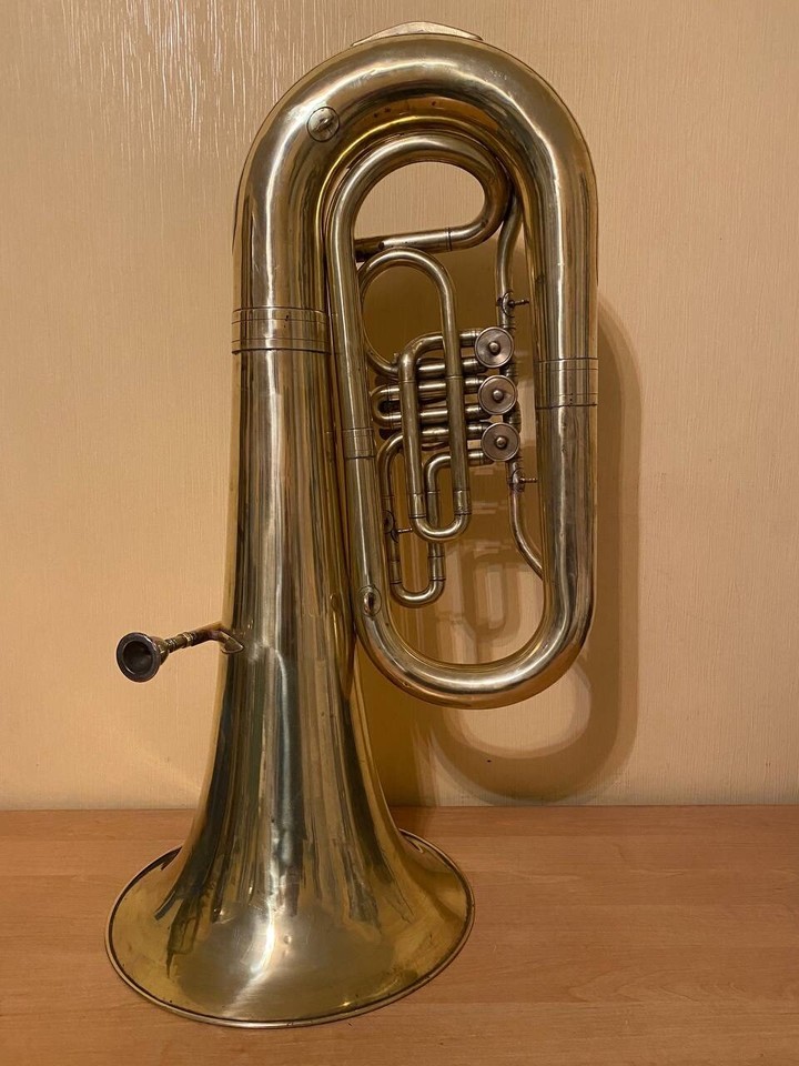 Tuba "Es" Leningrad Brass Wind Instrument Brass Trumpet USSR Soviet ...