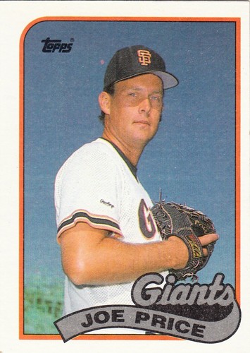 1989 Topps - #217 Joe Price Giants- | eBay