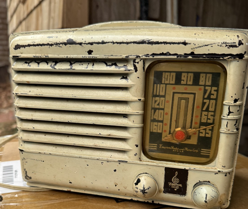 1940s Emerson Model 301 Vintage Radio Not Working / Repair As Is DB-301 ...