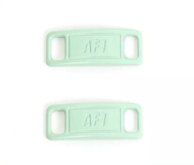 Nike AF1 Replacement Lace Tags Shoe badge Air Force Ones GREEN SB ...