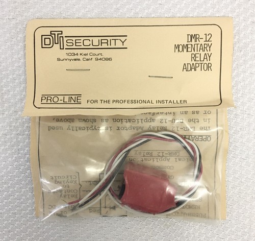 New DTI Security DMR-12 Momentary Relay Adapter | eBay