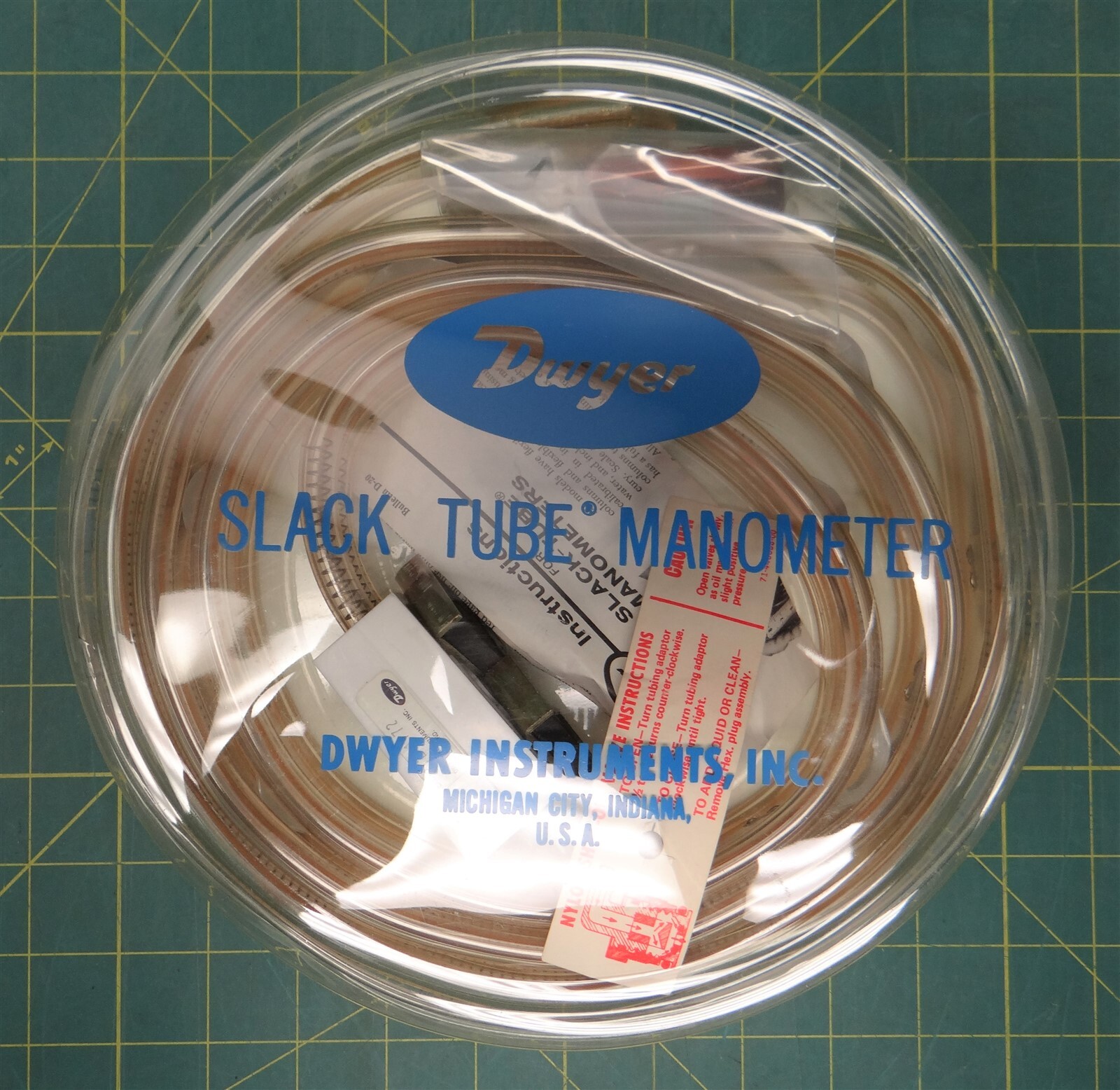 Dwyer Instruments Slack Tube Manometer Model: 1211-72 | eBay