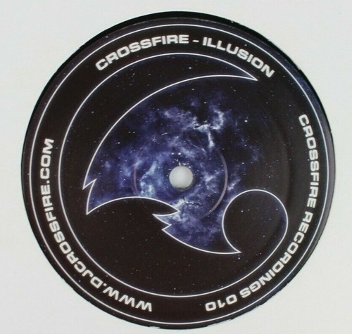 CROSSFIRE ILLUSION / TELESTO 12" BELGIUM DNB DJ VINYL *QUICK SHIP*CF010 ...
