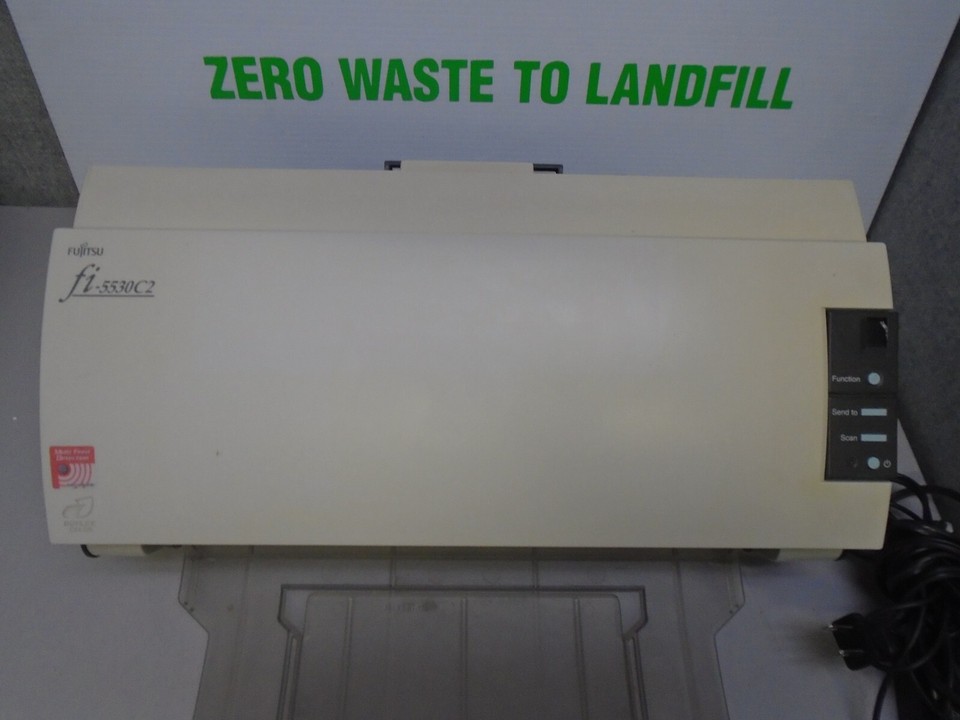 Fujitsu fi-5530C2 Color Image Duplex Document Scanner w/ AC Adapter | eBay