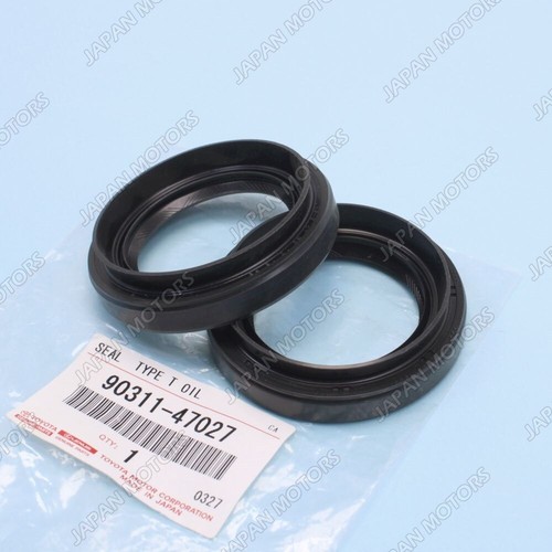 2 OEM Toyota Land Cruiser Lexus LH Front Axle Oil Seal 90311-47027 / ...