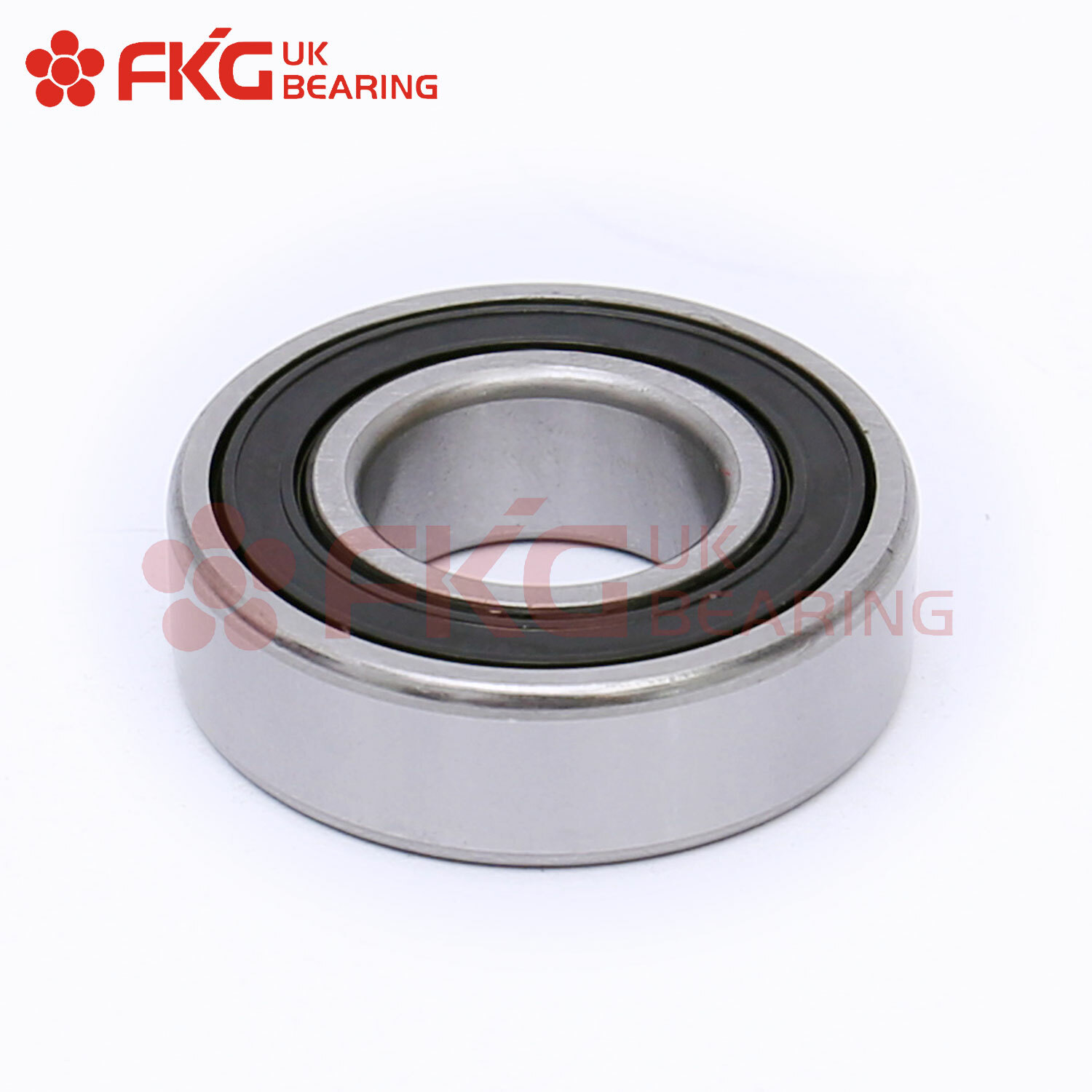 6004-2RS C3 Premium FKG Rubber Sealed Ball Bearing, 20x42x12, 6004RS (2 ...