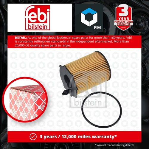 Oil Filter fits FORD 1147685 1254385 1359941 1530536 Febi Top Quality ...