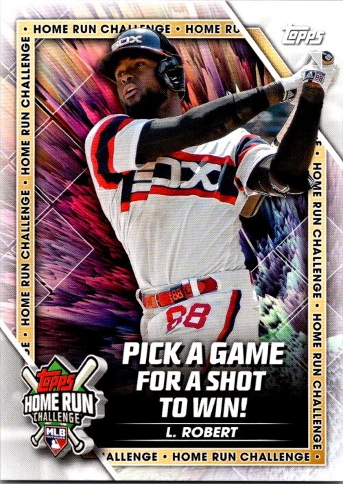 2023 Topps Series 1 #HRC-25 LUIS ROBERT Home Run Challenge(UNSCRATCHED) | eBay