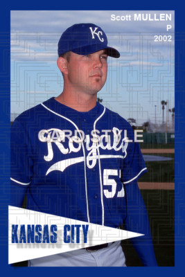 Scott Mullen - 2002 Kansas City Royals - choose a size - full color ...