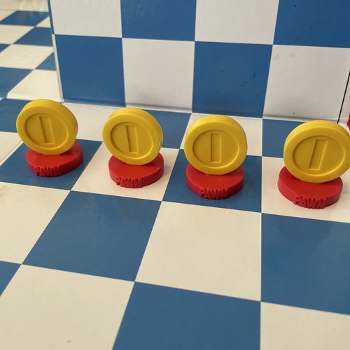 Super Mario Chess (4) Coin Pawn Replacement Nintendo Game Piece | eBay