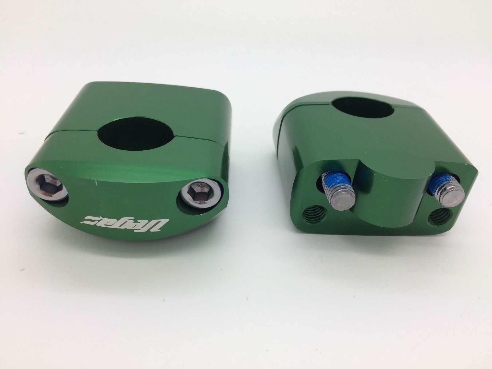 22.2m CNC Solid Risers 30mm Rise Handlebar Bar Risers Green Ano MB-93 ...