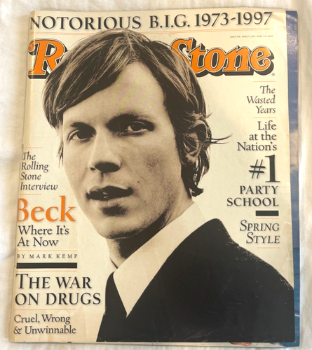 Rolling Stone Magazine Issue 758 April 17, 1997 Beck, Notorious B.I.G ...