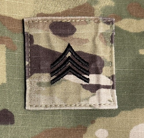 US Army SGT/E5 Rank OCP w/ Hook Sergeant ACU | eBay