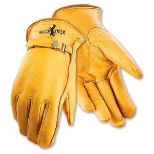 25101PR Rough Rider Premium Leather, Strap & Buckle Driver Gloves ...