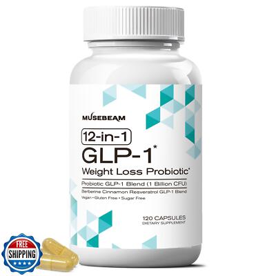 musebeam GLP-1 Probiotic Weight Loss Supplement - Women Men GLP1 Booster with | eBay
