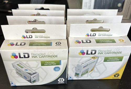 LD T127120 127 Extra High Yield Black Cyan Yellow Light Cyan Ink ...