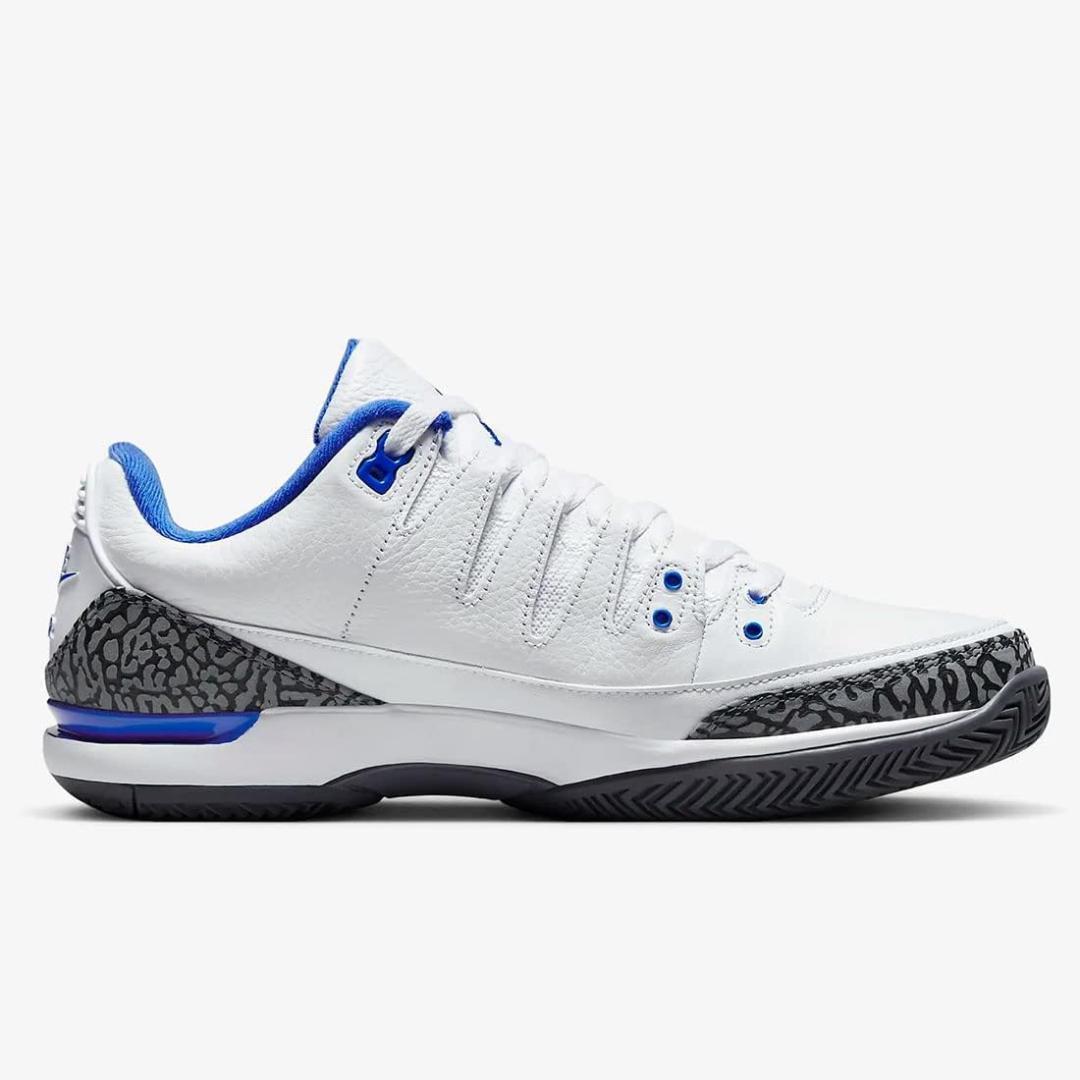 Nike Sneakers Zoom Vapor Air Jordan 3 AJ3 Racer Blue DV9367-100 Size ...